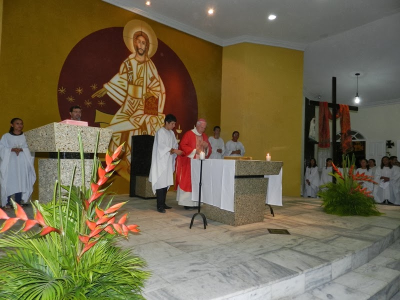 PARÓQUIA DE SÃO MANOEL: CATECÚMENOS PARTICIPAM DE RITO DA ENTREGA DA ...