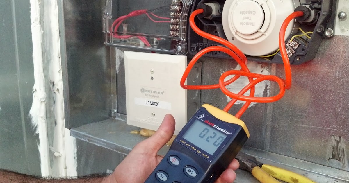 Using a Manometer to Test Duct Smoke Detectors | Fire Alarms Online