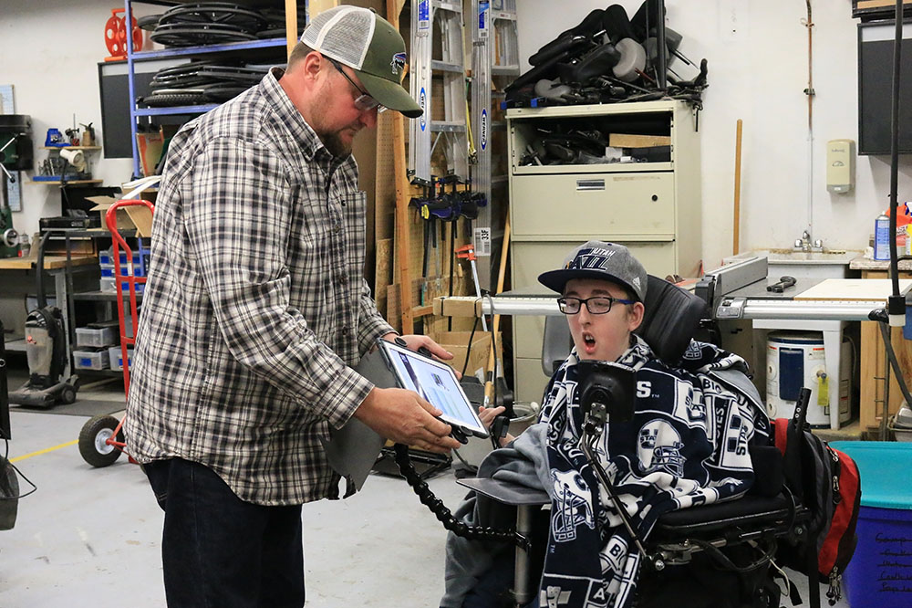 Utah Assistive Technology Program: Getting camera-ready: how AT helped ...