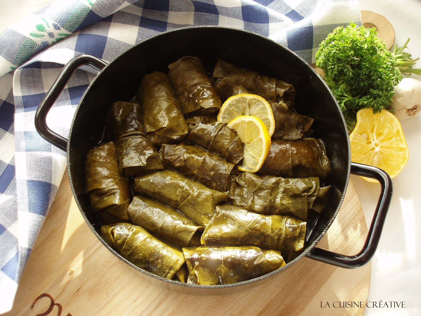 La cuisine creative: Sarmice od vinovog lista sa prosom