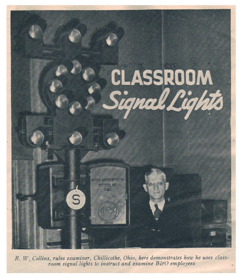 Industrial History: B&O's Colored Positional Lights for Signalling