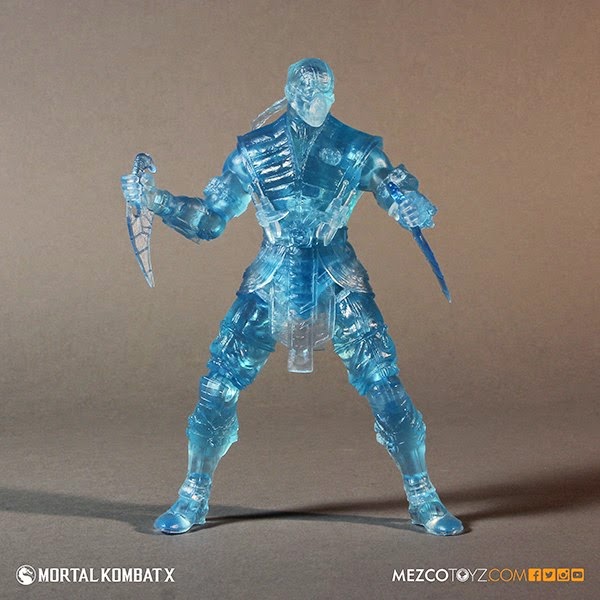 Mezco Reveals SDCC Mortal Kombat X Ice Clone Sub-Zero Exclusive Figure