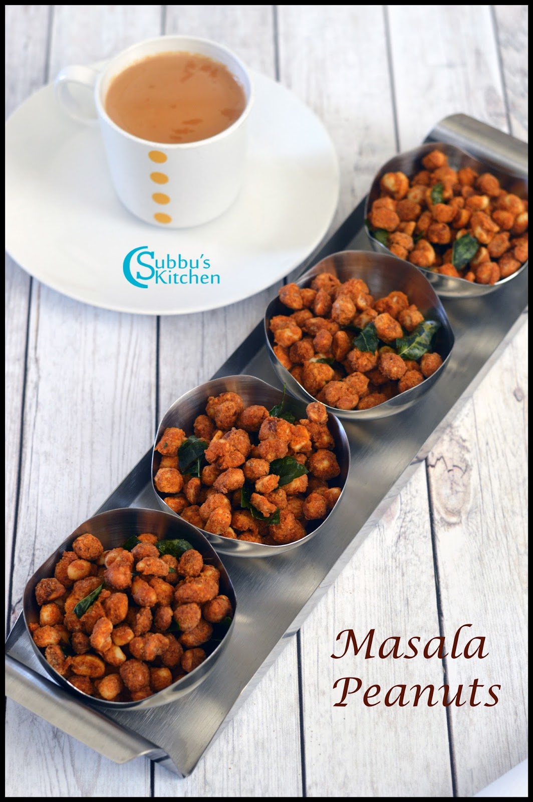 Masala Peanuts - Subbus Kitchen