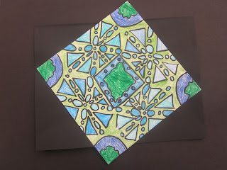 The Art Teacher's Closet: In the Art Room - Kaliedescope Designs