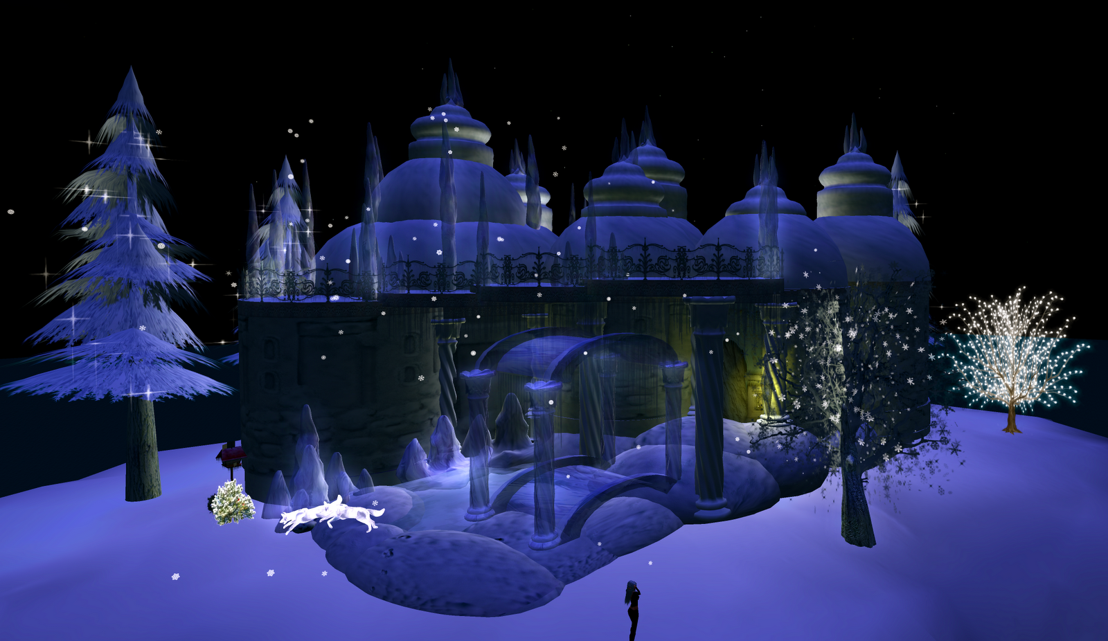Enchanted: Take the Portal to a Land of Snowy Magic....