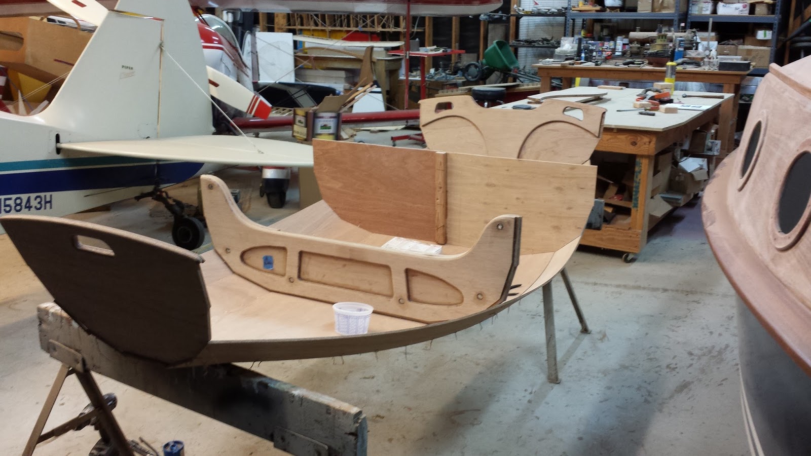 Old Soul Build Pictures: "Two Things" East Port Nesting Pram from left ...