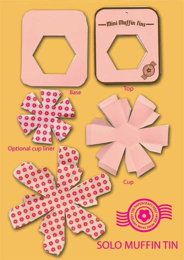 The Papercraft Post: "Mini Muffin Tin" Tutorial