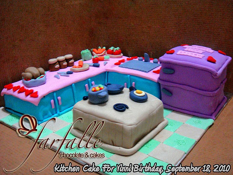 Farfalle Chocolate & Cakes: Kitchen Cake