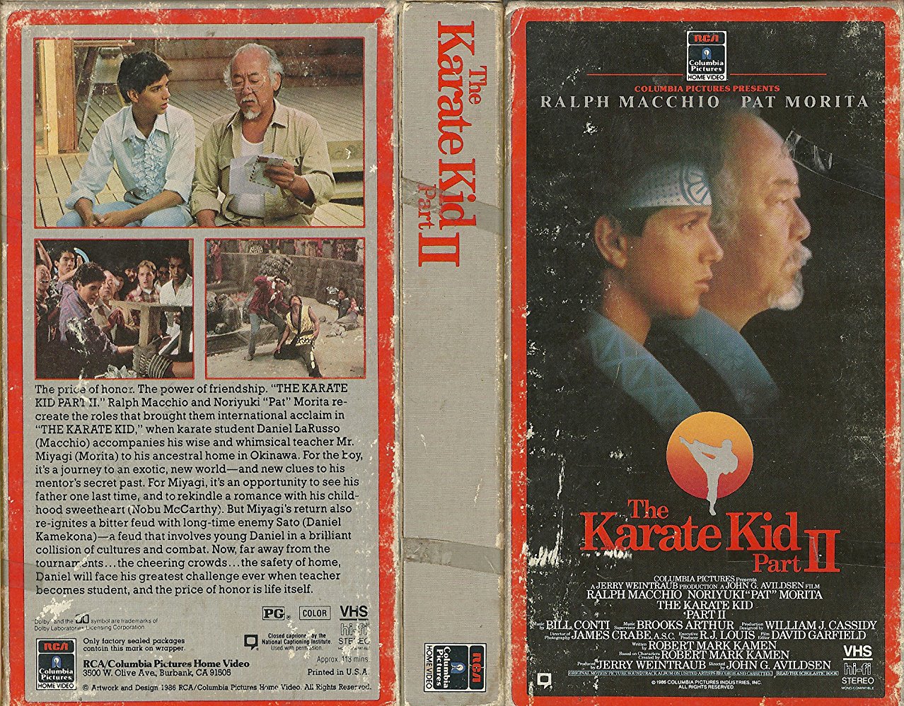 MÁS QUE CINE DE LOS OCHENTA: Karate Kid II, la historia continua (1986 - John G. Avildsen) The ...