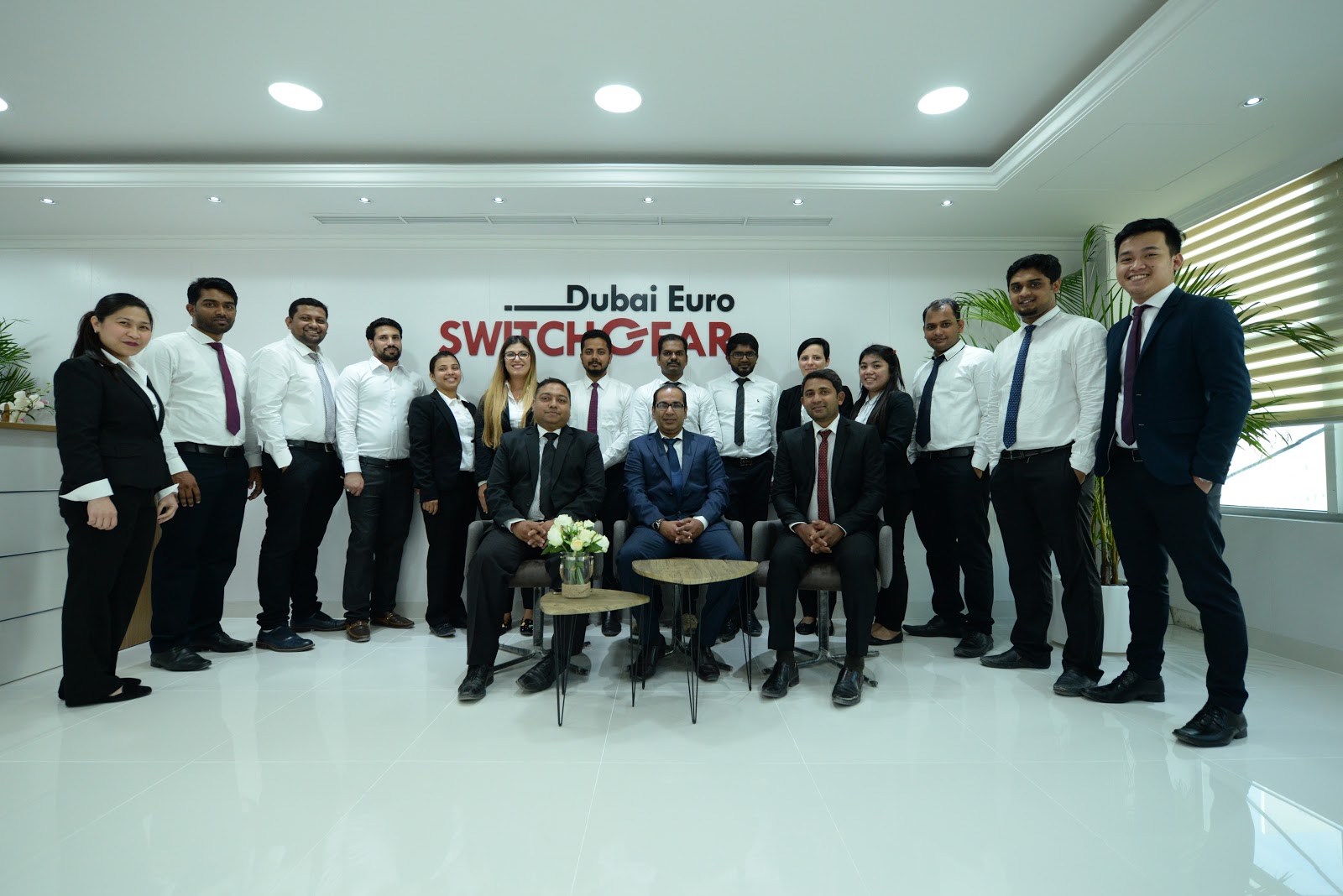 Dubai Euro Group : Dubai Euro switchgear team