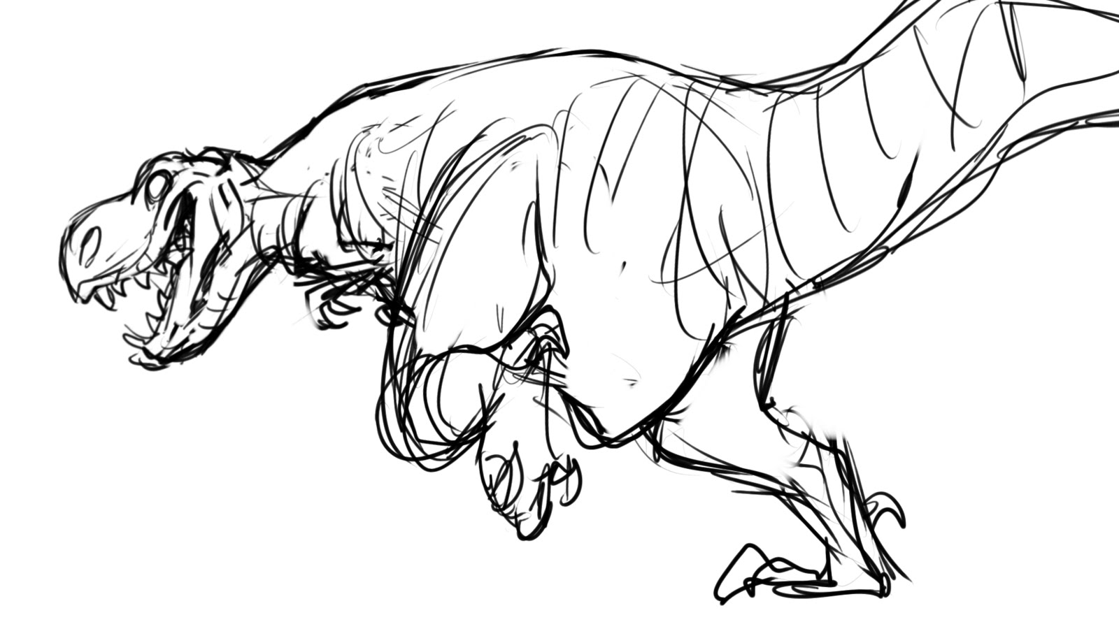 James Fujii Story Artist: T-Rex Rough Running