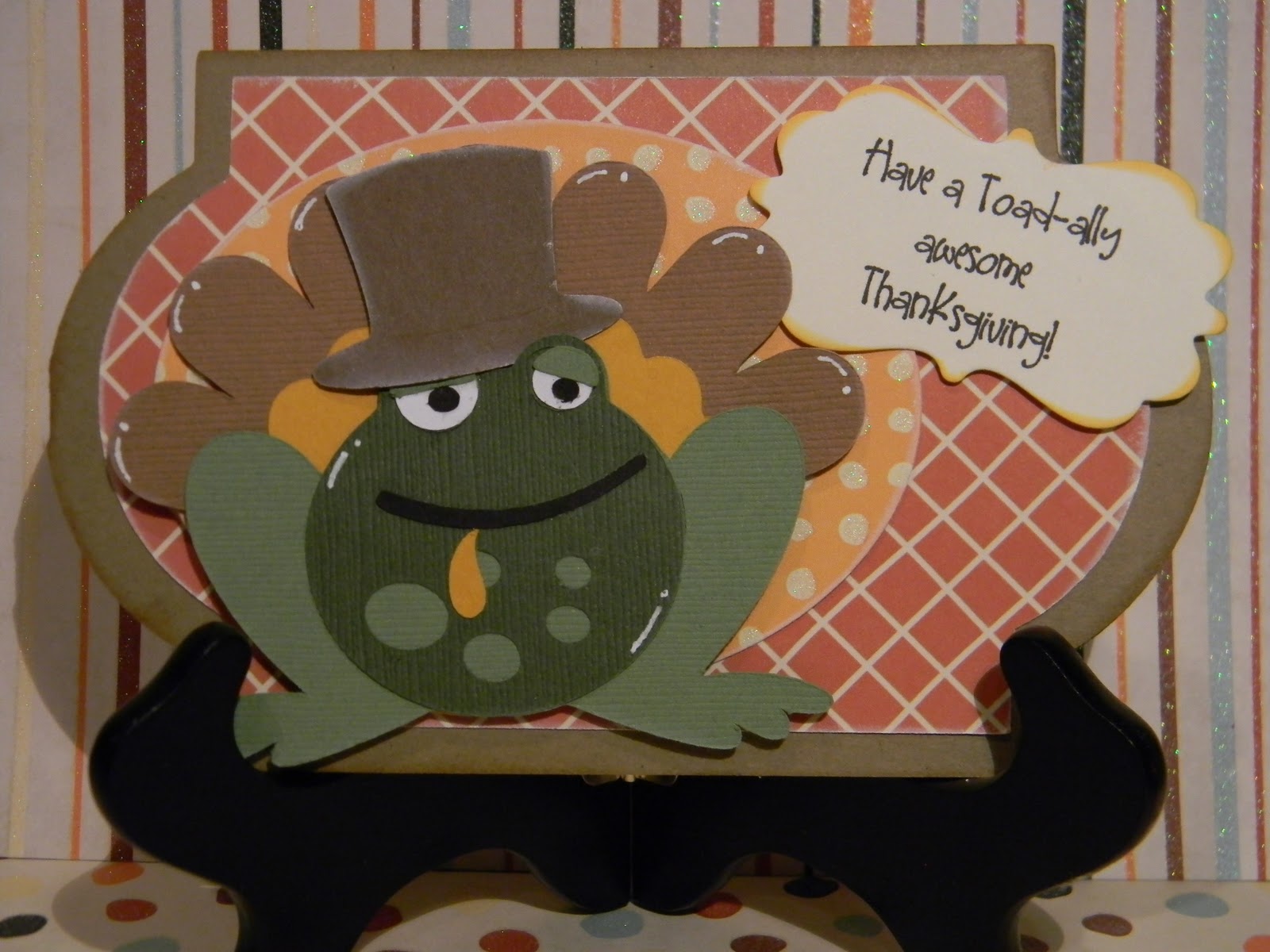 Tracy's Cricut Corner: Toad-ally awesome Thanksgiving!