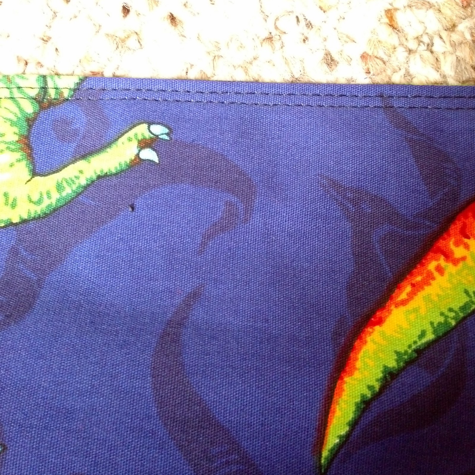 An Onion Exposed: Velcro Flap Mini Bag