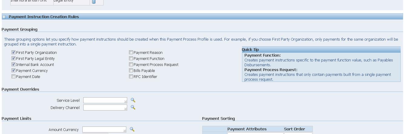SEPA SCT Setups in R12 | Oracle Techno & Functional