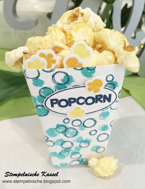 Stempelnische Kassel: Die neue Popcorn Schachtel