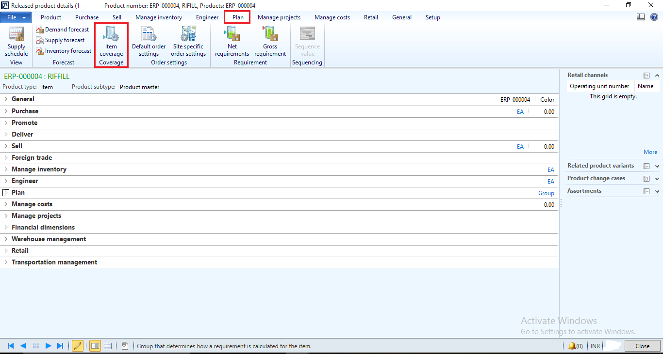 AxDunia: MASTER PLANNING IN AX