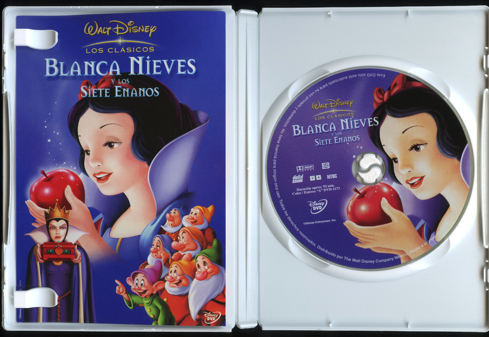 Filmic Light - Snow White Archive: 2001 Latin American Spanish-Language DVD