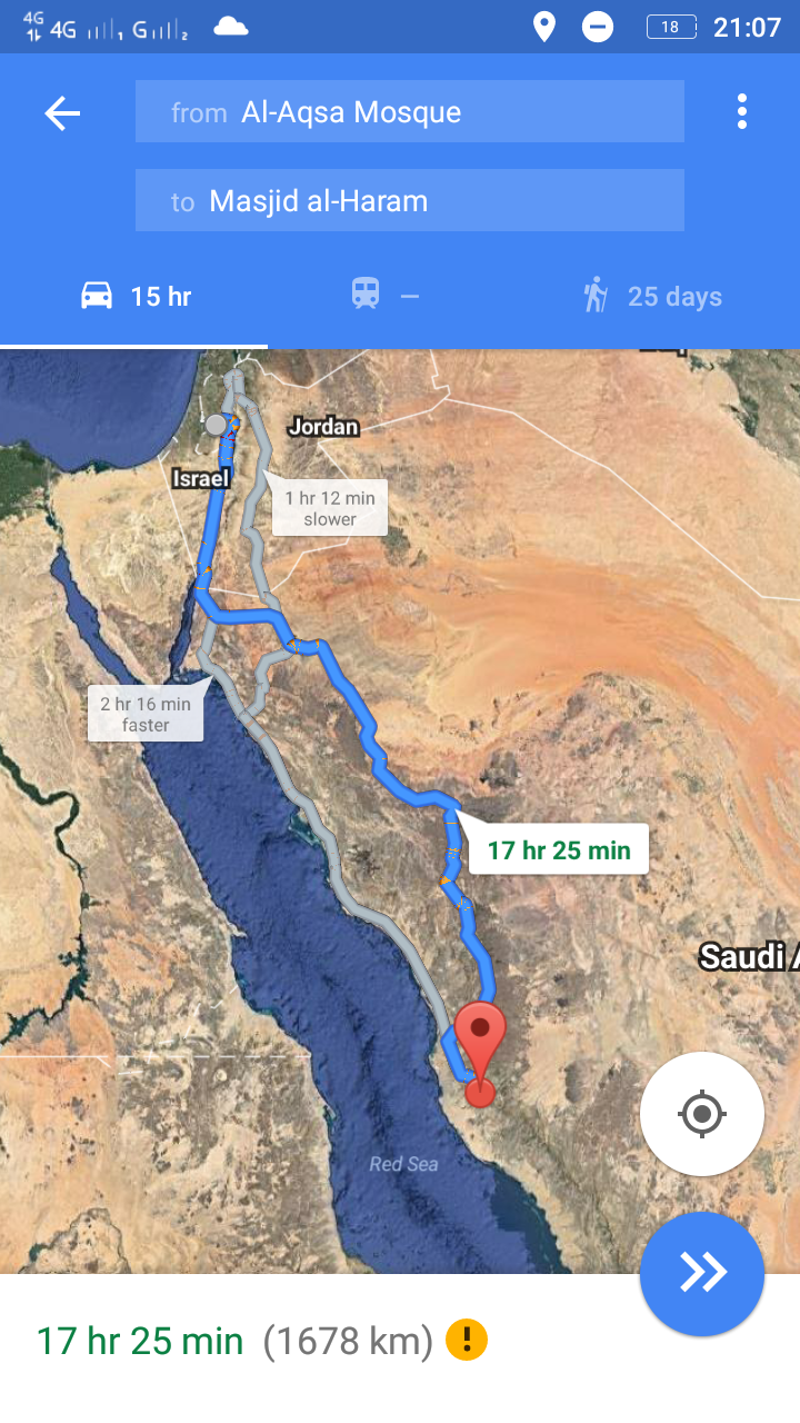 MAKTABAH IMU : Rute Darat Masjid AL Aqsha Jerusalem, Palestina - Masjid ...