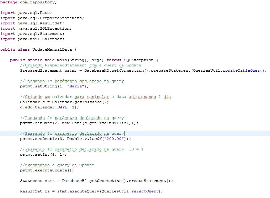 Dominância Java: Banco de Dados com Java