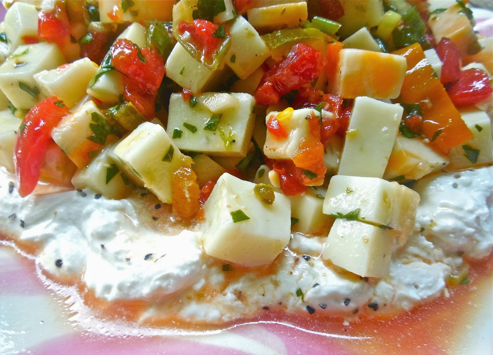 Haute + Heirloom: Fancy Southwestern Marinated Cheese Dip with Whipped ...