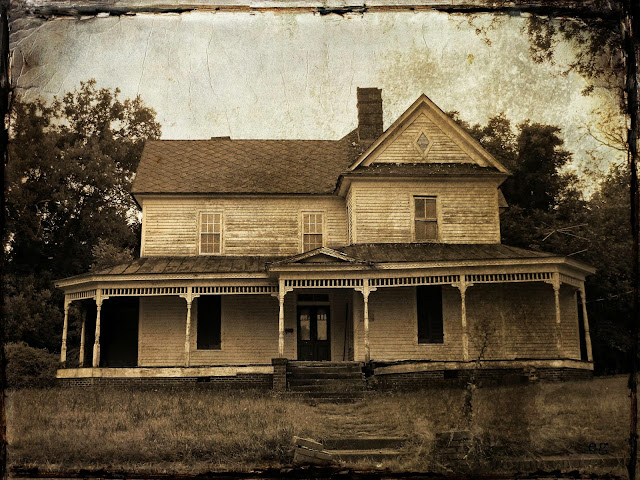 the last door down the hall: Digital Photograph - The Old House
