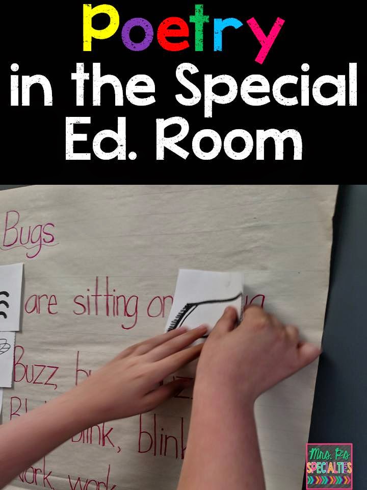 Poetry in the Special Ed. Classroom · Mrs. P's Specialties