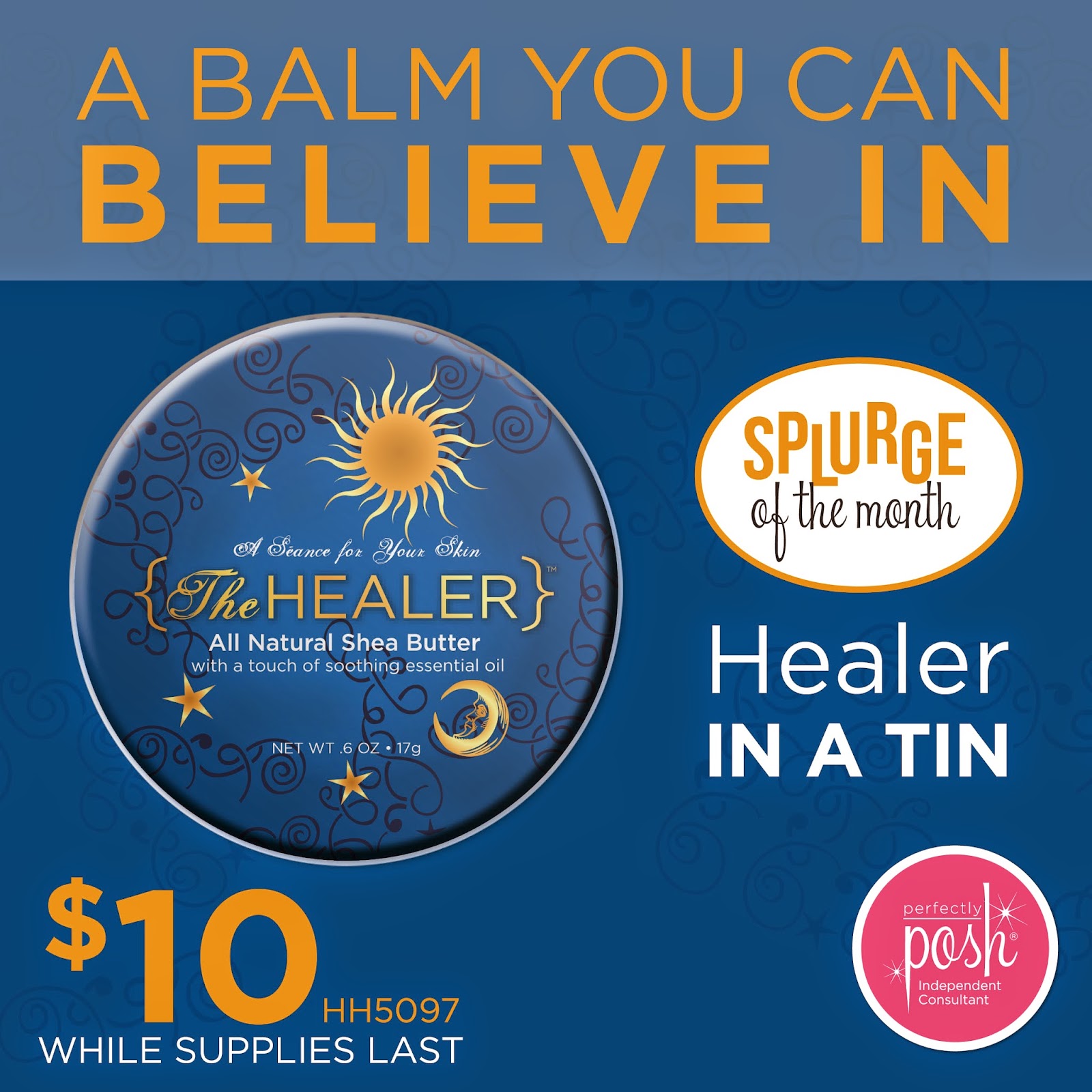 Posh with Jessica: The Healer in a Tin (Splurge of the month)