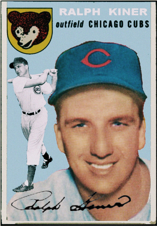 Cards That Never Were: 1954 Topps Ralph Kiner