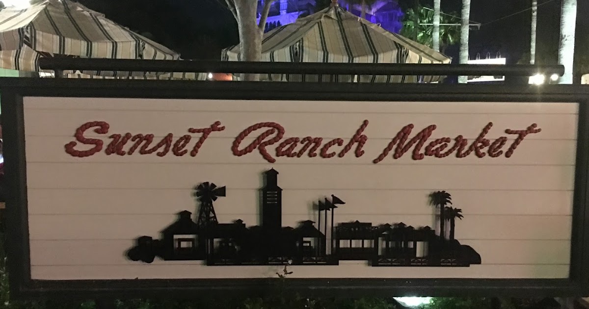 Alexis's Gluten Free Adventures: Sunset Ranch Market - Disney's ...
