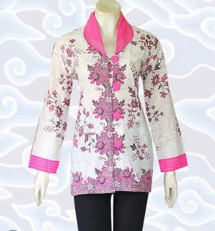 10 Contoh Model Baju Batik Wanita Modern Terbaru 2020