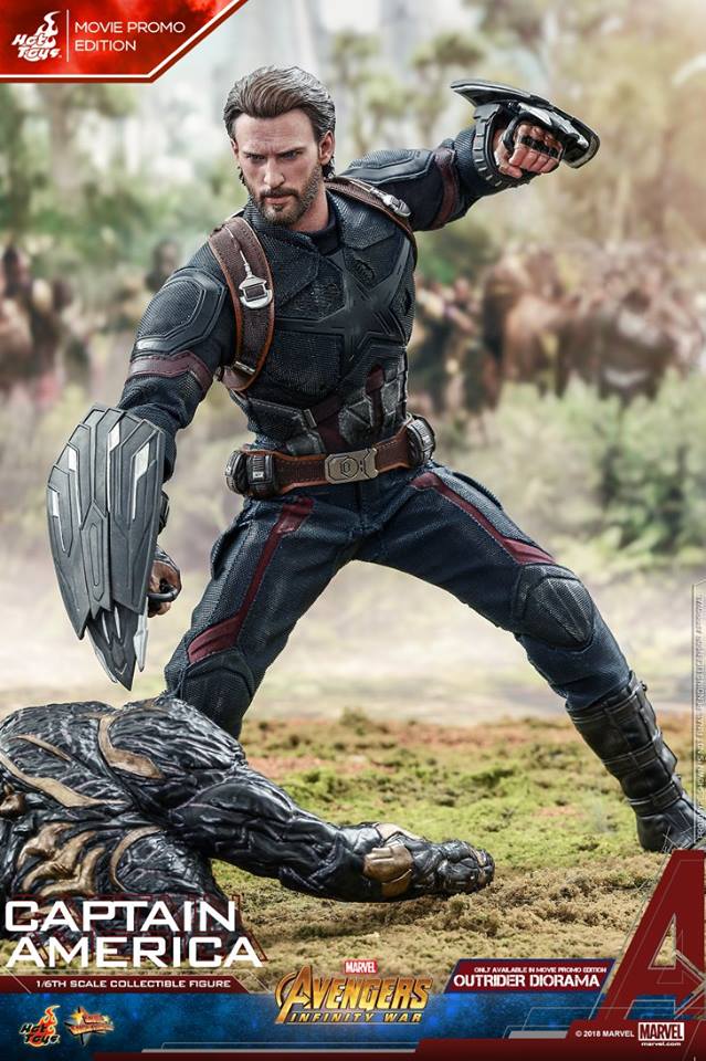 SNEAK PEEK : "Avengers: Infinity War" - 'Cap' vs 'The Outrider'