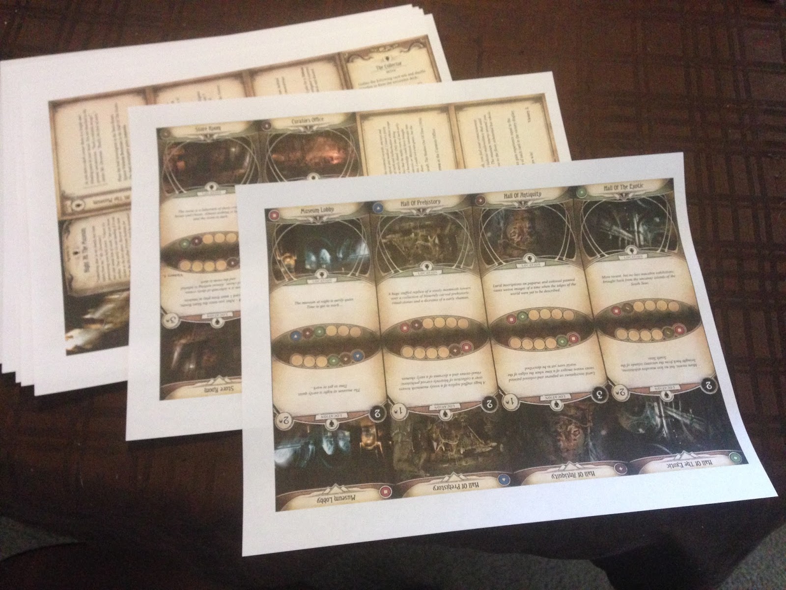 Kris Wall Minis: Custom Arkham Horror Scenarios