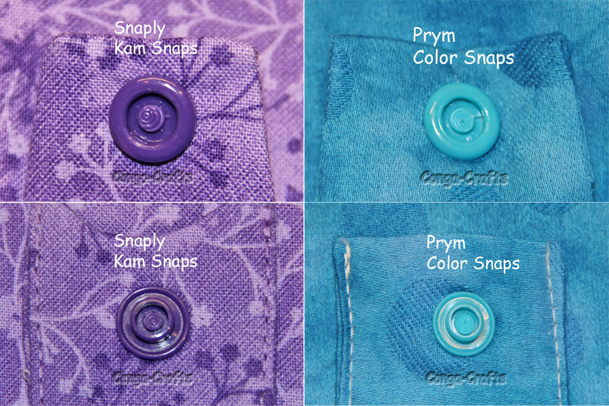 Gabriele´s Conga-Crafts Blog ...: Unterschied Snaply zu Prym - Snaps ...