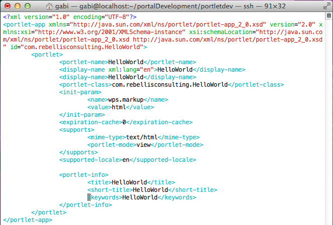 Creating Portlets without RAD (IBM WebSphere Portal 8)