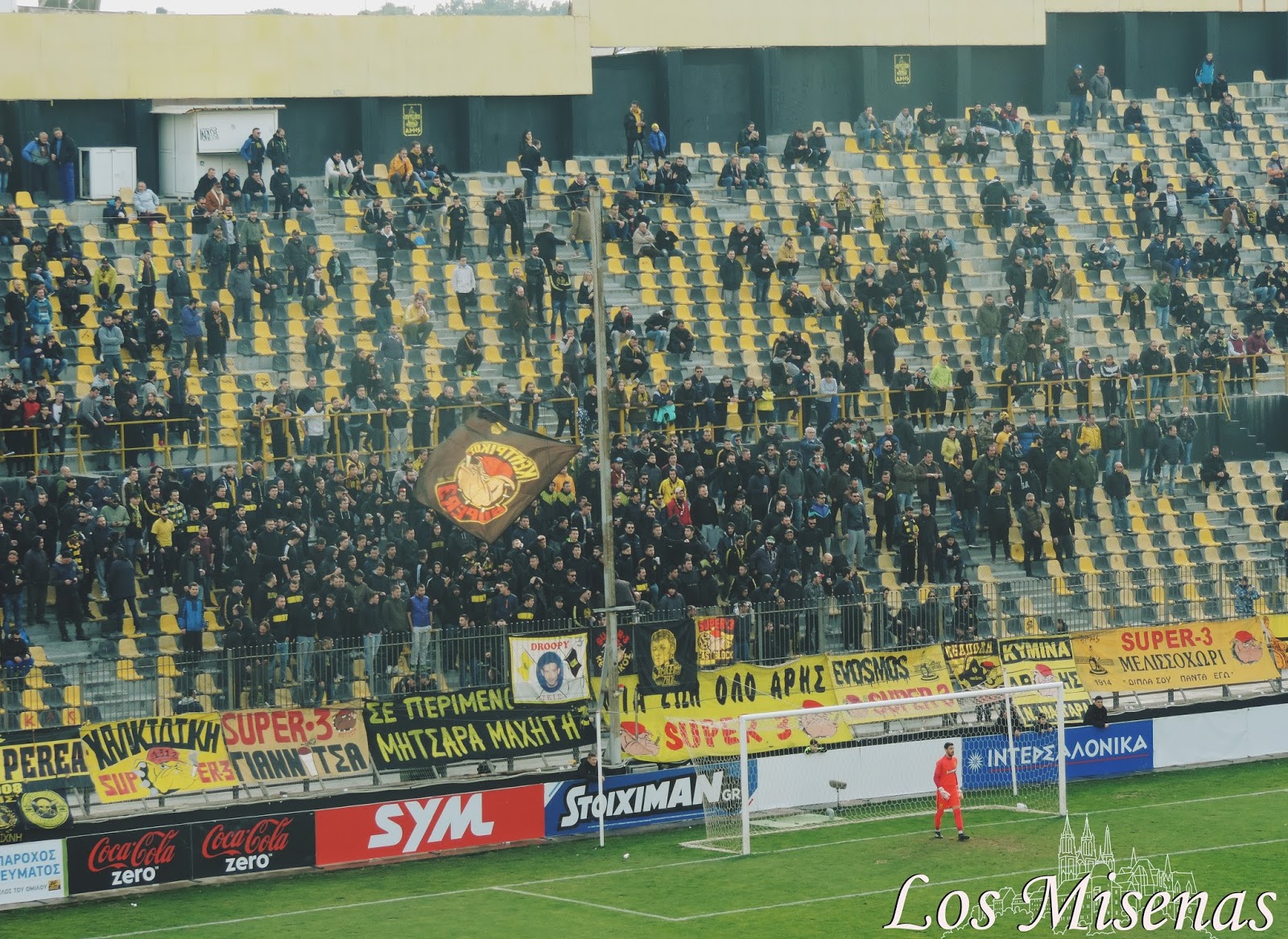 Los Misenas: Aris Thessaloniki FC vs. AE Karaiskakis