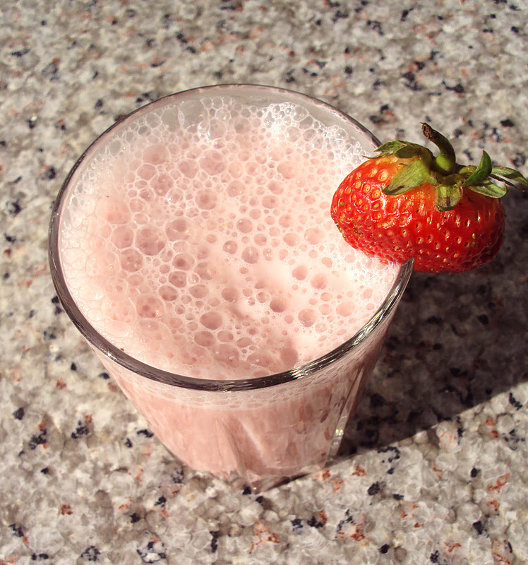 Nárwen's Cuisine - Sabores do Mundo : Smoothie de Morango