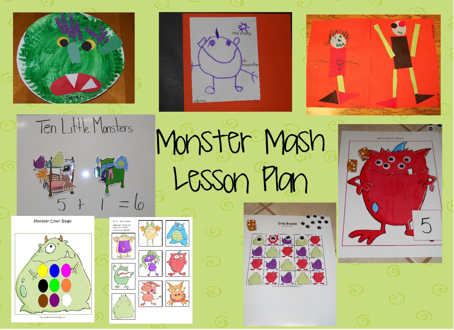 Learning and Teaching With Preschoolers: Monthly Madness Planning Link ...
