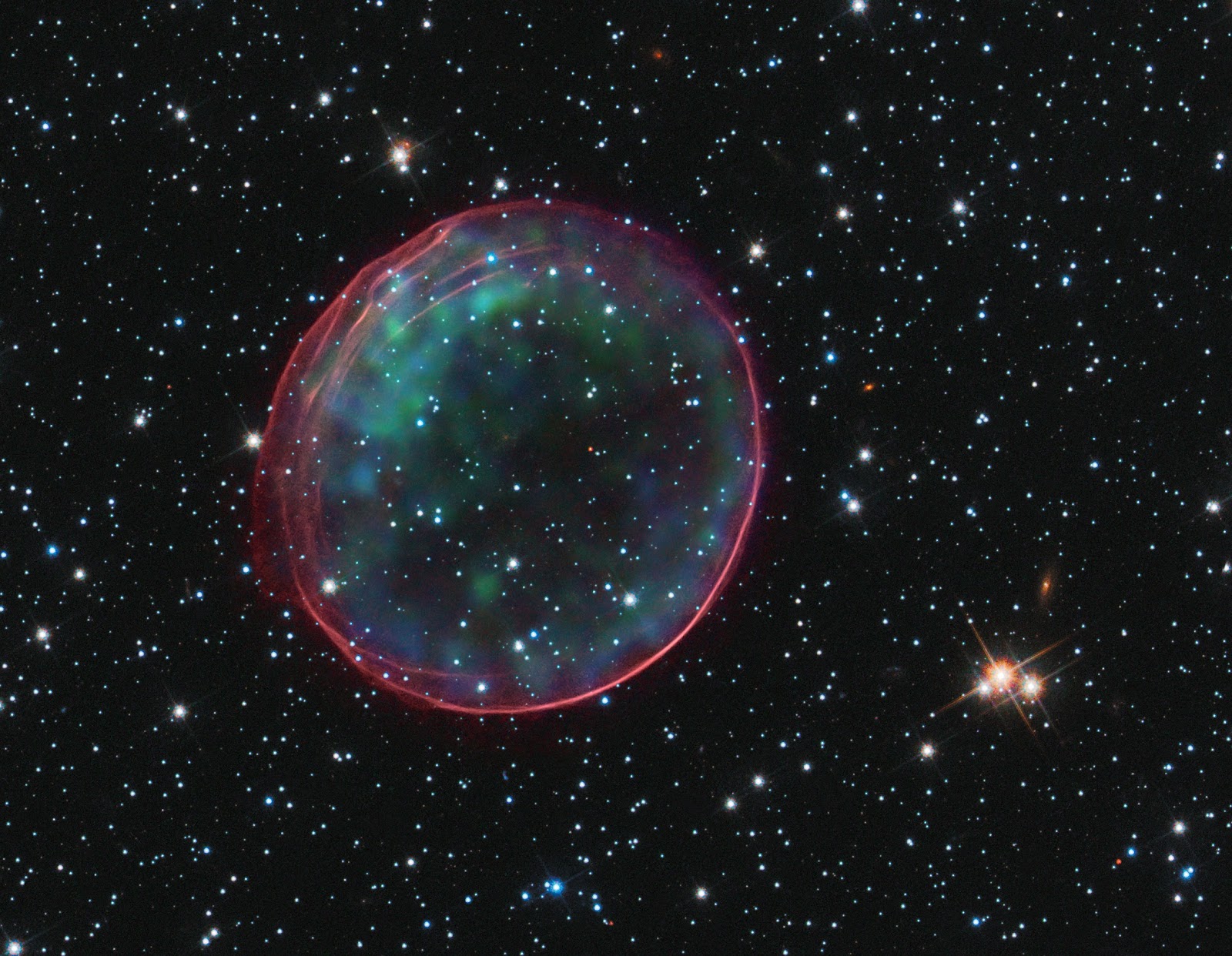 Supernova Remnant SNR 0509 | Earth Blog