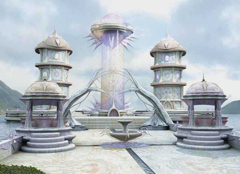 COSICAS VARIAS: Andre Surya. Fantasía arquitectónica