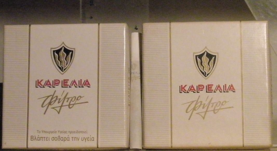 Συλλογή από πακέτα τσιγάρων: Καρέλια