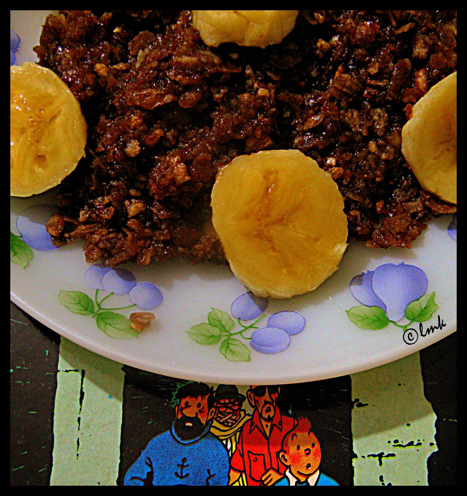 My Kitchen Lab!!!: Aval Varuthathu - Flattened Rice Flakes with banana