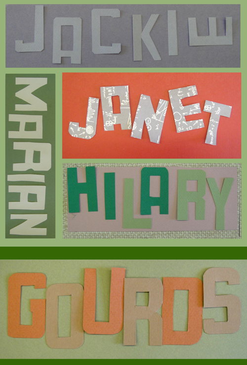 Limetrees Studio: 3X5 cut letters