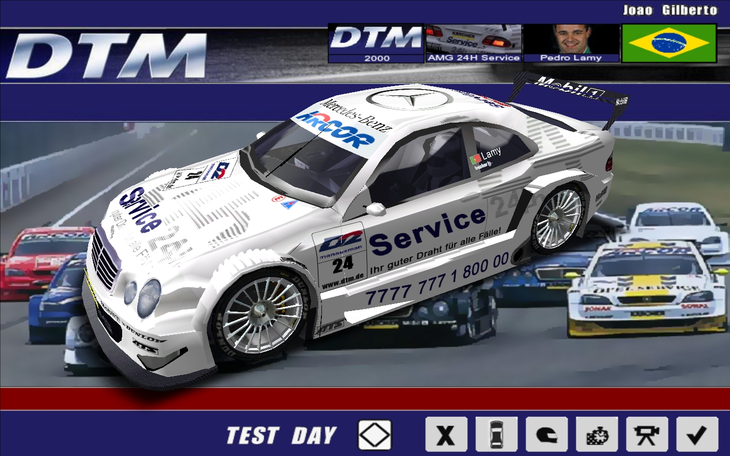 F1 Challenge BRASIL: DTM 2000 [Pedido]
