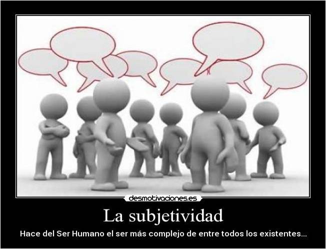 EL HOMBRE EJE PRINCIPAL DE LA SUBJETIVIDAD