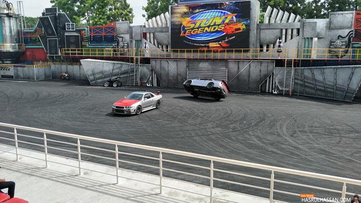 Gambar Aksi Stunt Legends Movie Animation Park Studios Perak