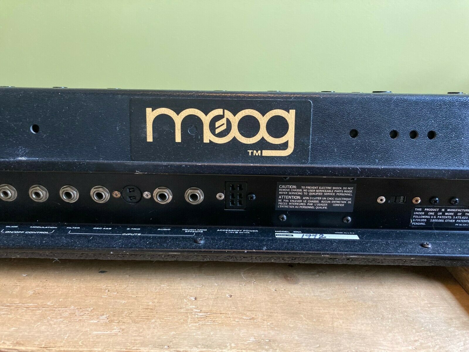 MATRIXSYNTH: Original 1970s Moog Multimoog Analogue Vintage Synthesizer ...