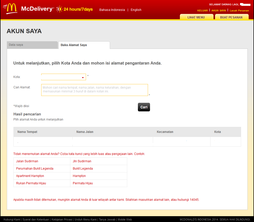 Cara Pesan Mcd Online | Rayana Tech