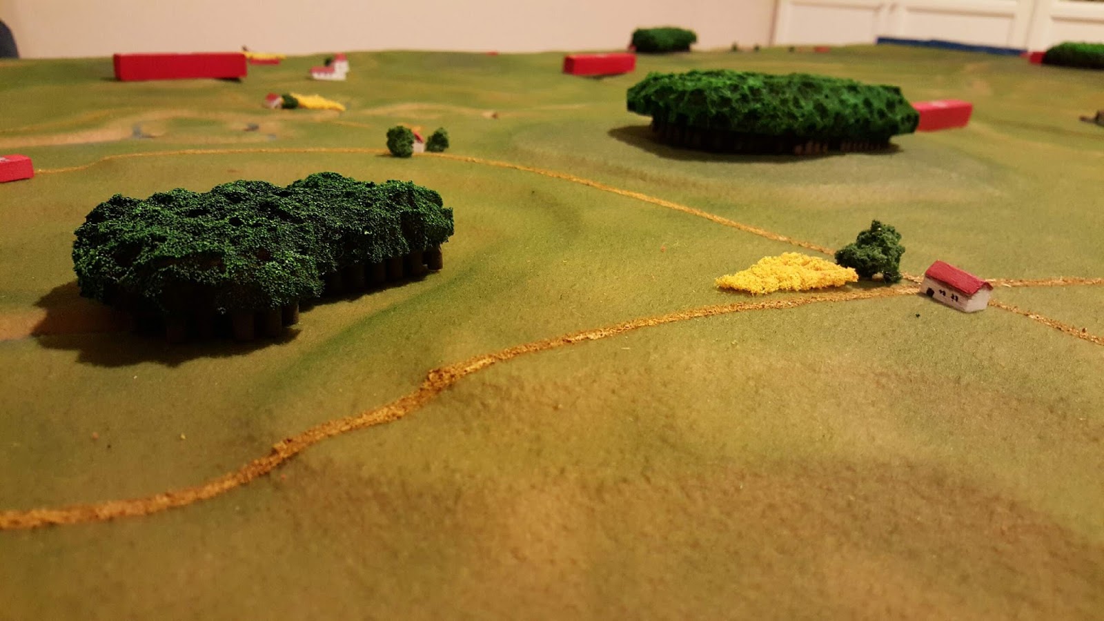 Wargame Terrain building in Australia: More Forests....