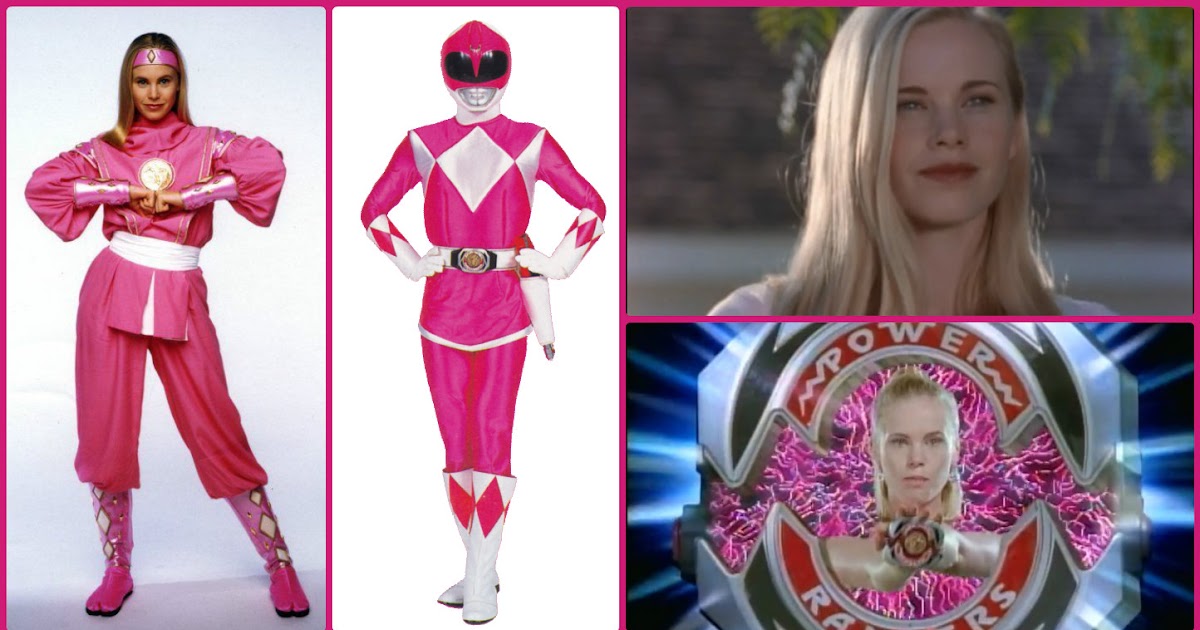 Nova Mighty Morphin Ranger Rosa: KATHERINE HILLARD