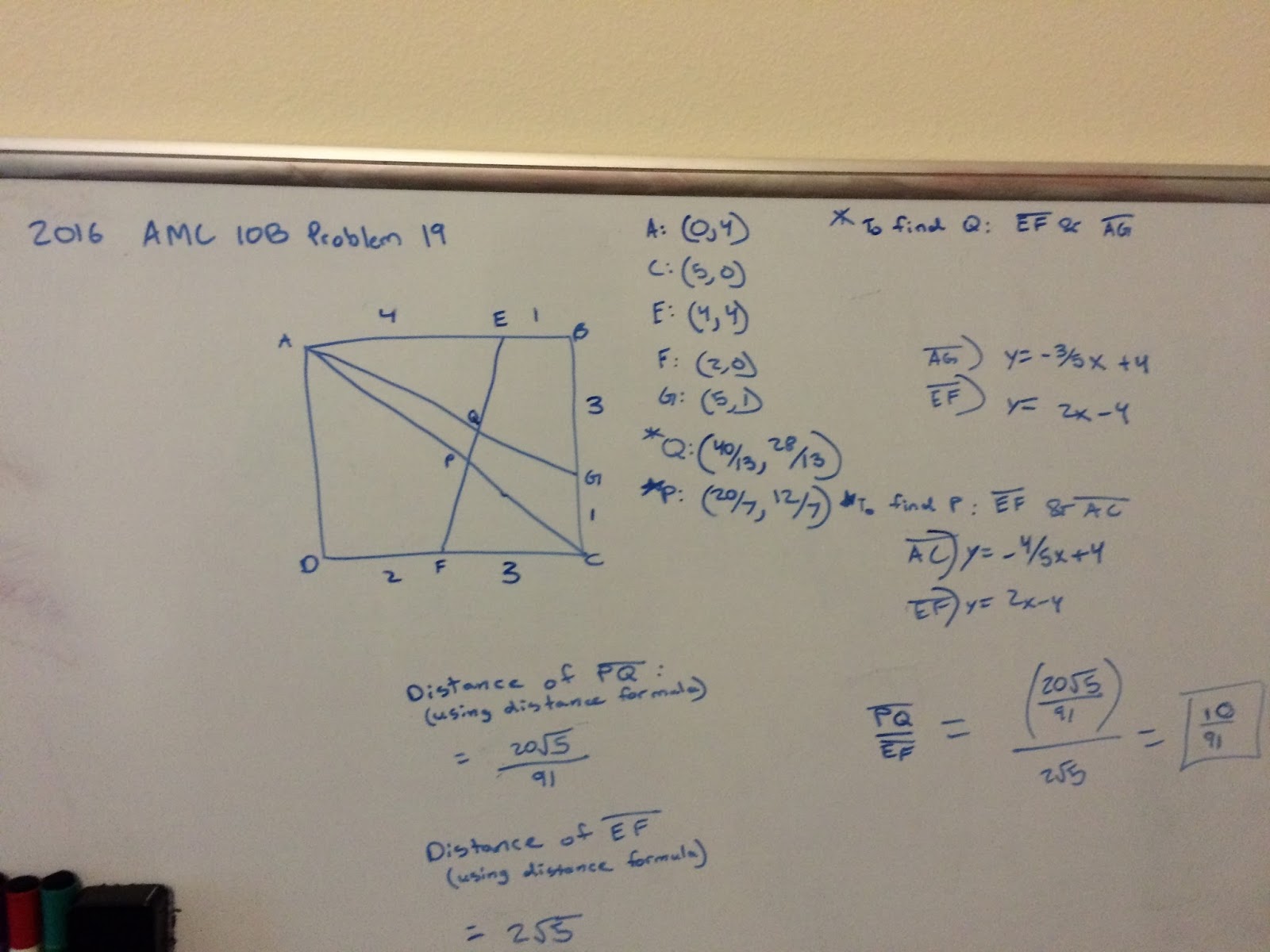 mathcounts notes: Harder Mathcounts State/AMC Questions